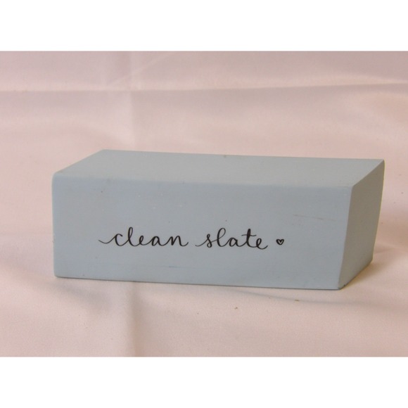 Office | Jumbo Eraser Eccolo Dayna Lee Jumbo Eraser Seafoam Clean Slate ...